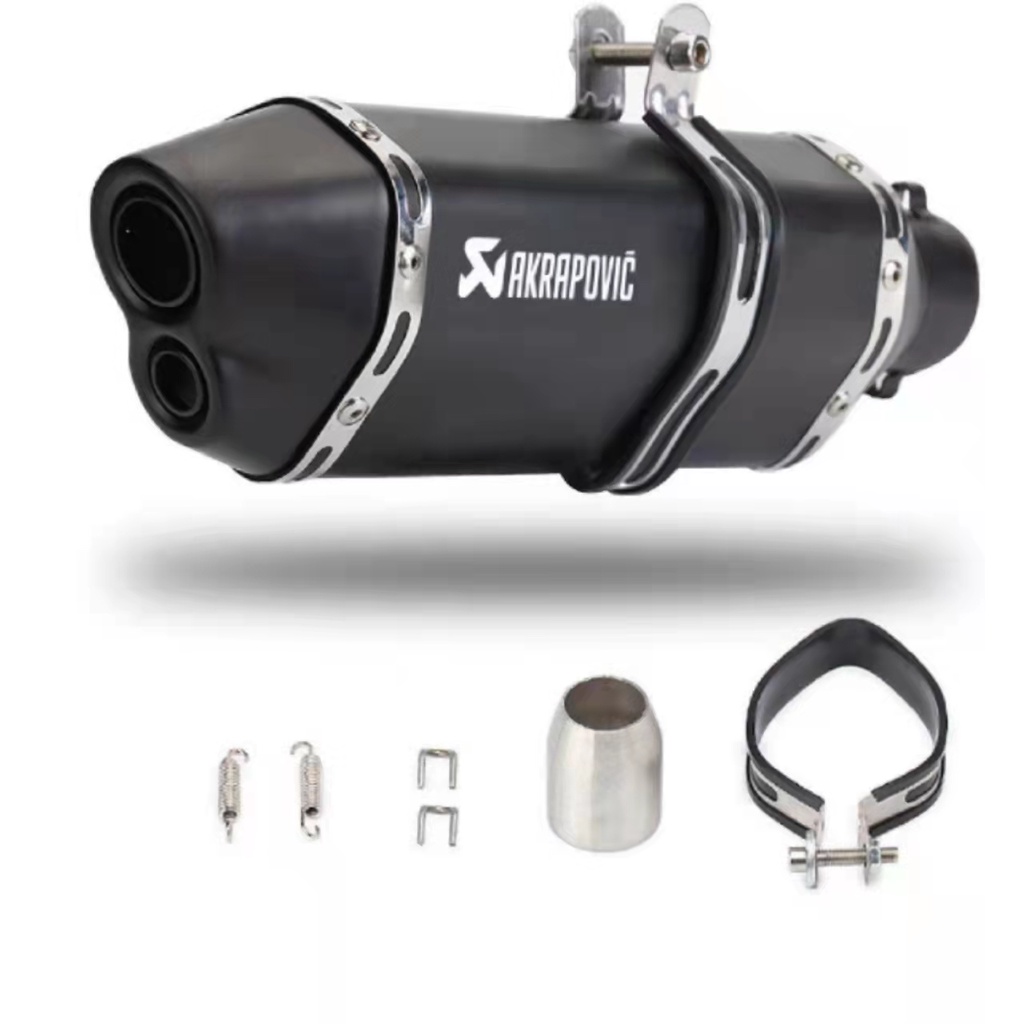 【Spot】Universal Motorcycle Exhaust Muffler Pipe Moto Silencer Pipe ...