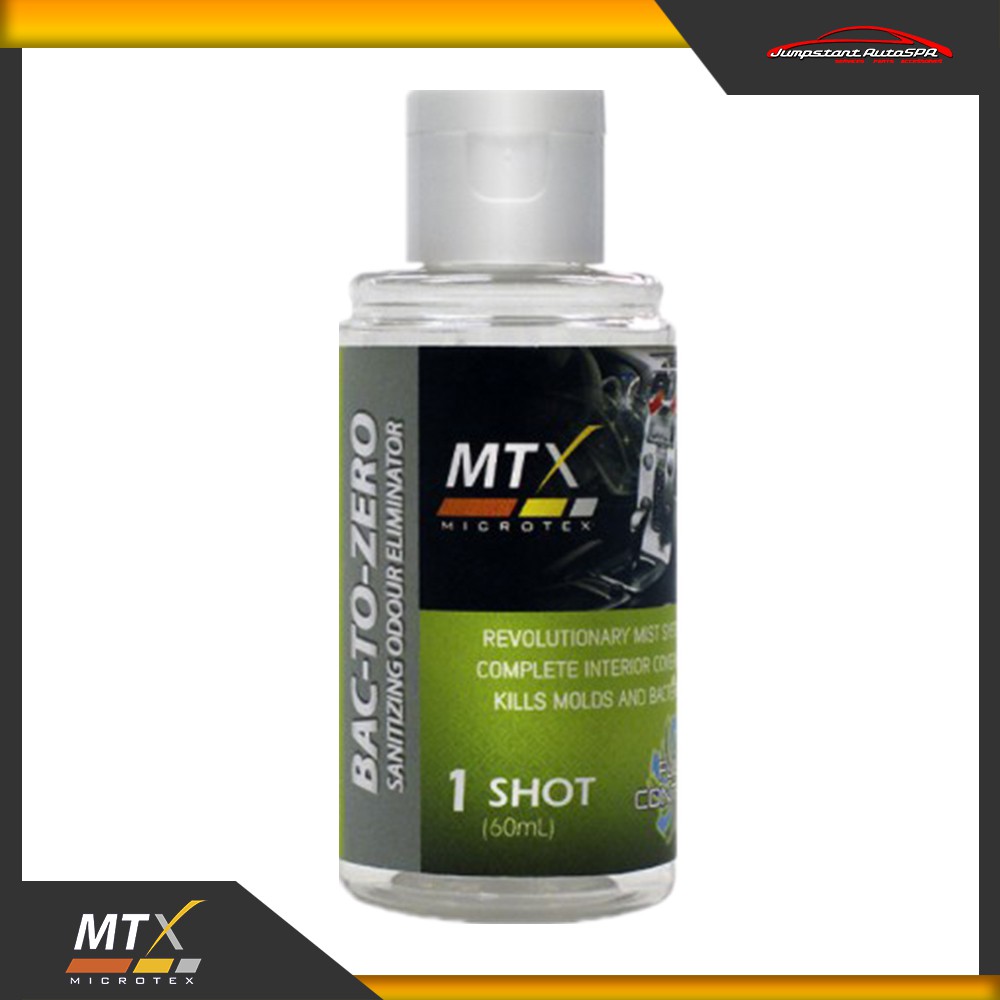 Microtex Bac to zero sanitizing odour eliminator 60ml | Shopee Philippines