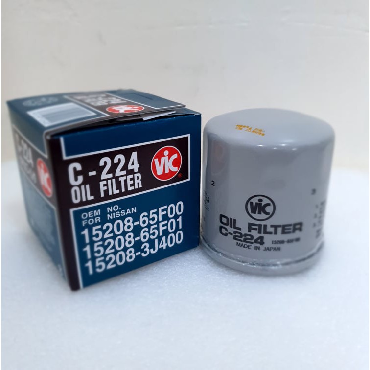 VIC Oil Filter Nissan (C-224) | Shopee Philippines