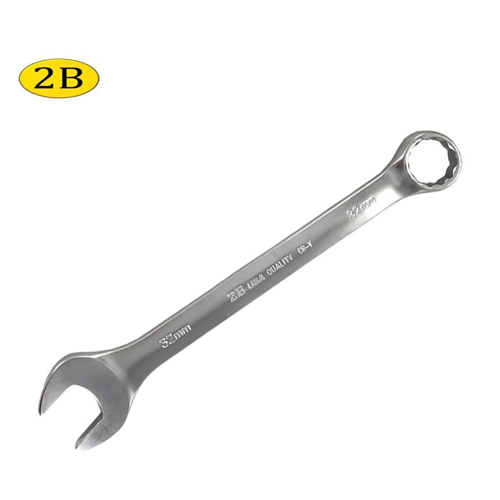2B 32mm Combination Spanner Wrench Repairing Tool Double End Open Ring ...