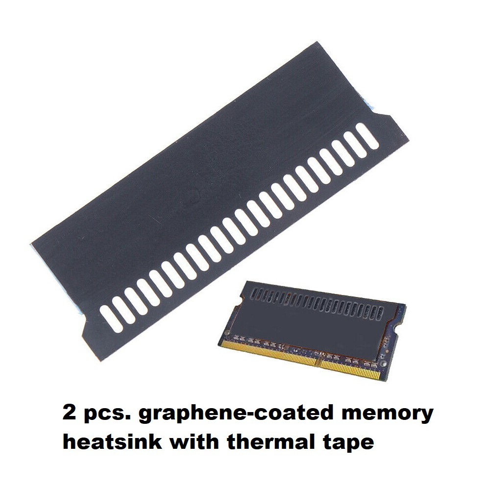 Graphene-Coated Copper Memory RAM Heatsink Kit, Copper Heat Sink, for ...