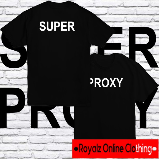Super Proxy Rakista Shirt Front And Back Print (Unisex For Men And ...