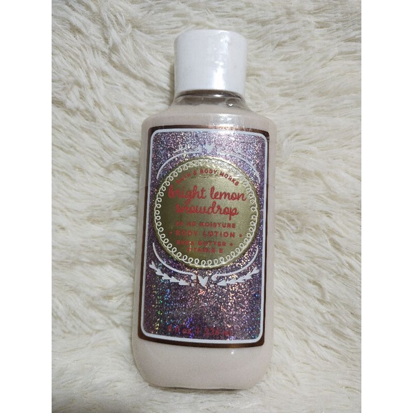 Bath & Body Works Bright Lemon Snowdrop Body Lotion (236ml) | Shopee ...