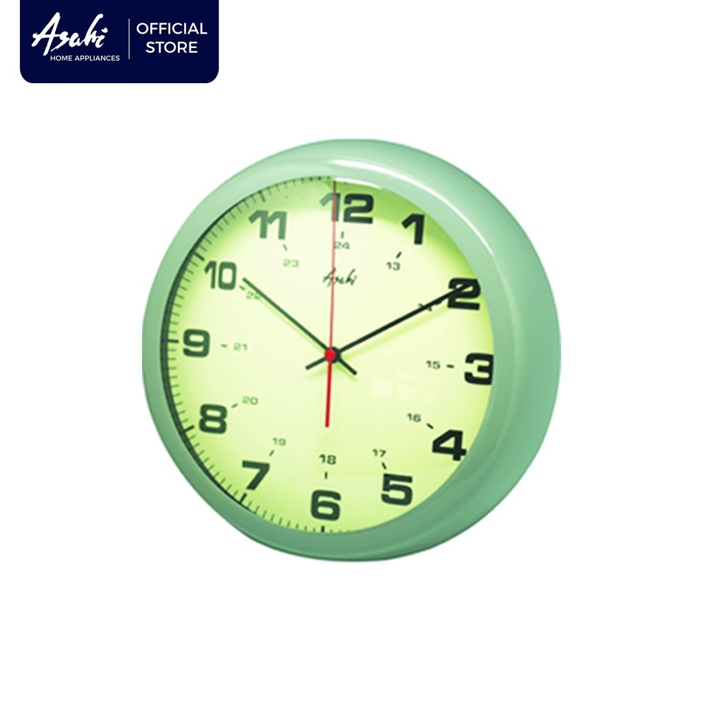 Asahi M 1011 Round Wall Clock 11 inches | Shopee Philippines