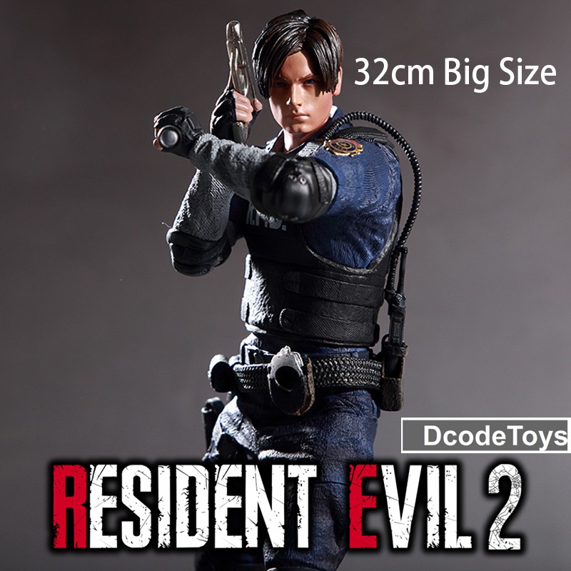 ~~32cm BIG~~ 1/6 Leon Scott Kennedy – Resident Evil 2 pvc figure - game from PS3 PS4 PS5 ...