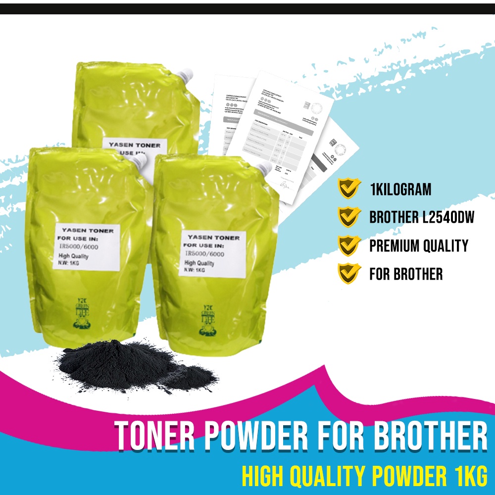 Toner Powder for Brother High Quality Toner Powder 1kg | Shopee Philippines