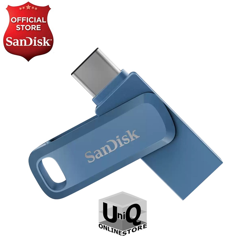 Sandisk Flash Drive USB 3.1 Gen 1 Type-C Reversible Connector OTG Ultra ...