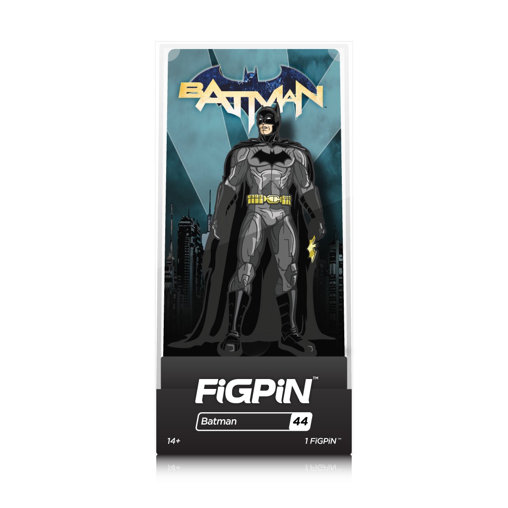 DC Comics Justice League: Batman FiGPiN #44 Enamel Pin | Shopee Philippines
