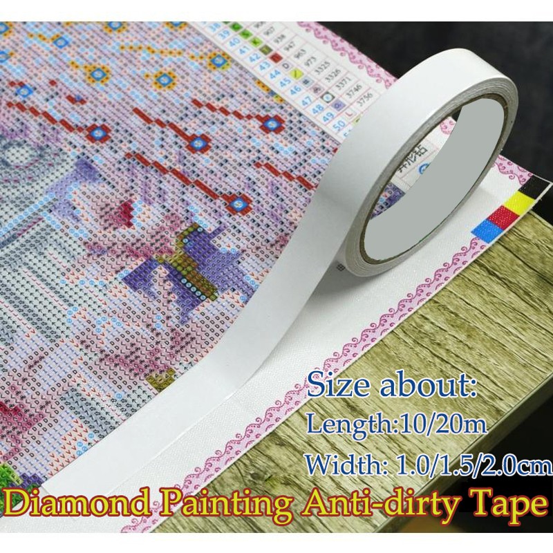 Diamond Painting Anti-Dirt Tape Adhesive Edge Sticker DIY Tool Diamond ...