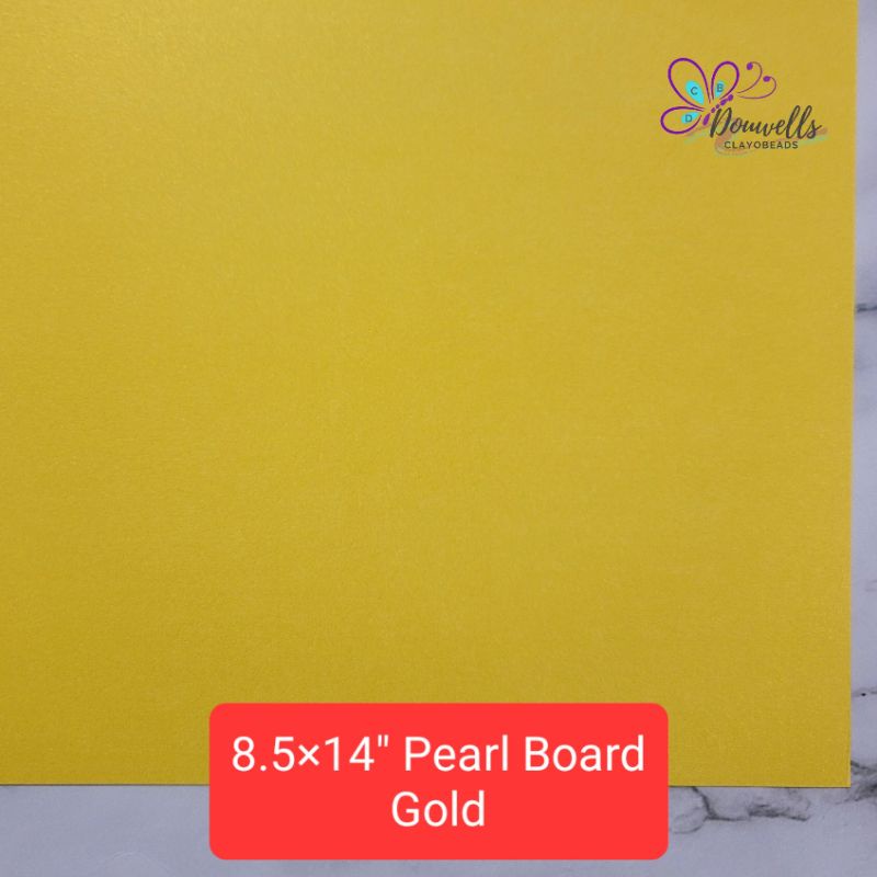 8.5×14" PEARL PAPER 10 Sheets Specialty Board for Invitation Envelop ...
