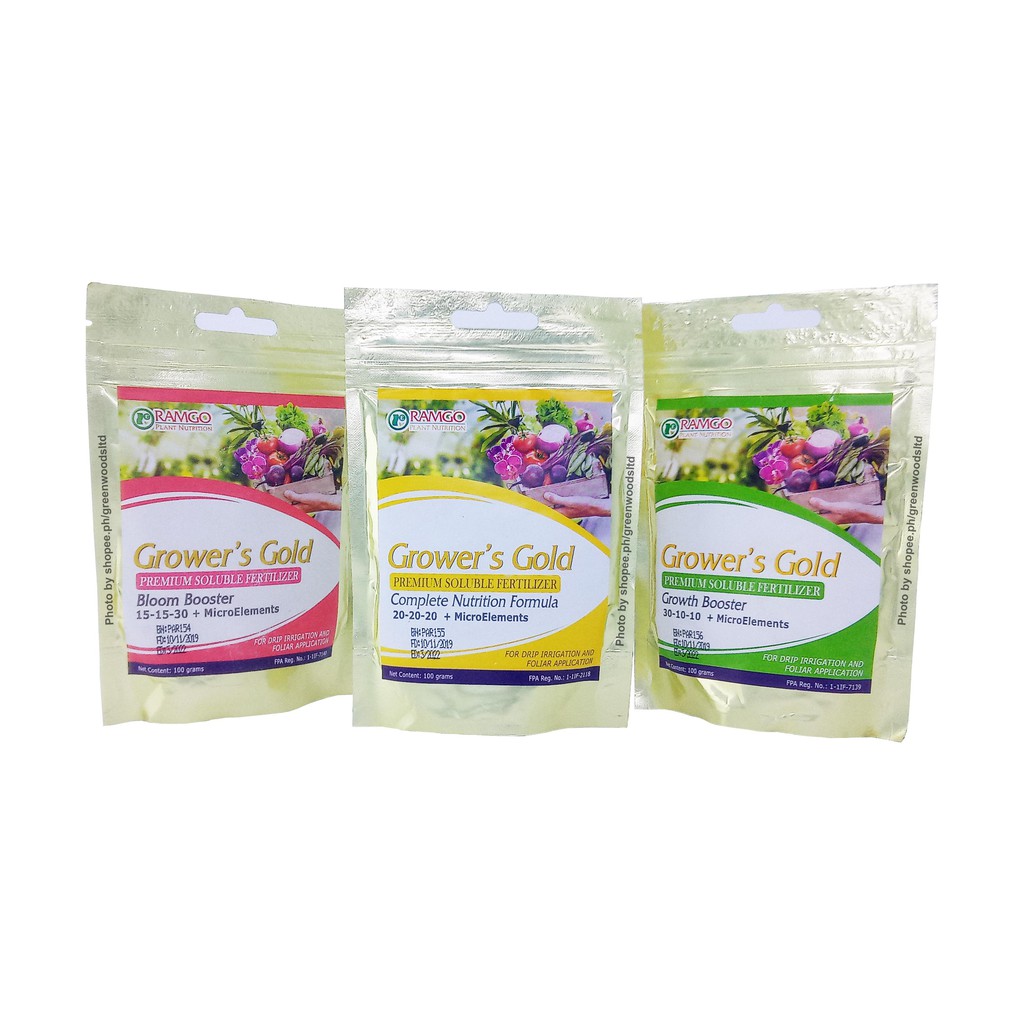 Grower's Gold Premium Soluble Plants Nurtirents Drip Irrigation or ...