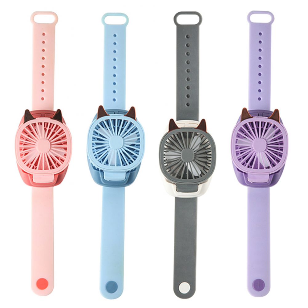 Watch Fan 3 Speed Multifunctional USB Mini Charging Fan Watch Fan ...