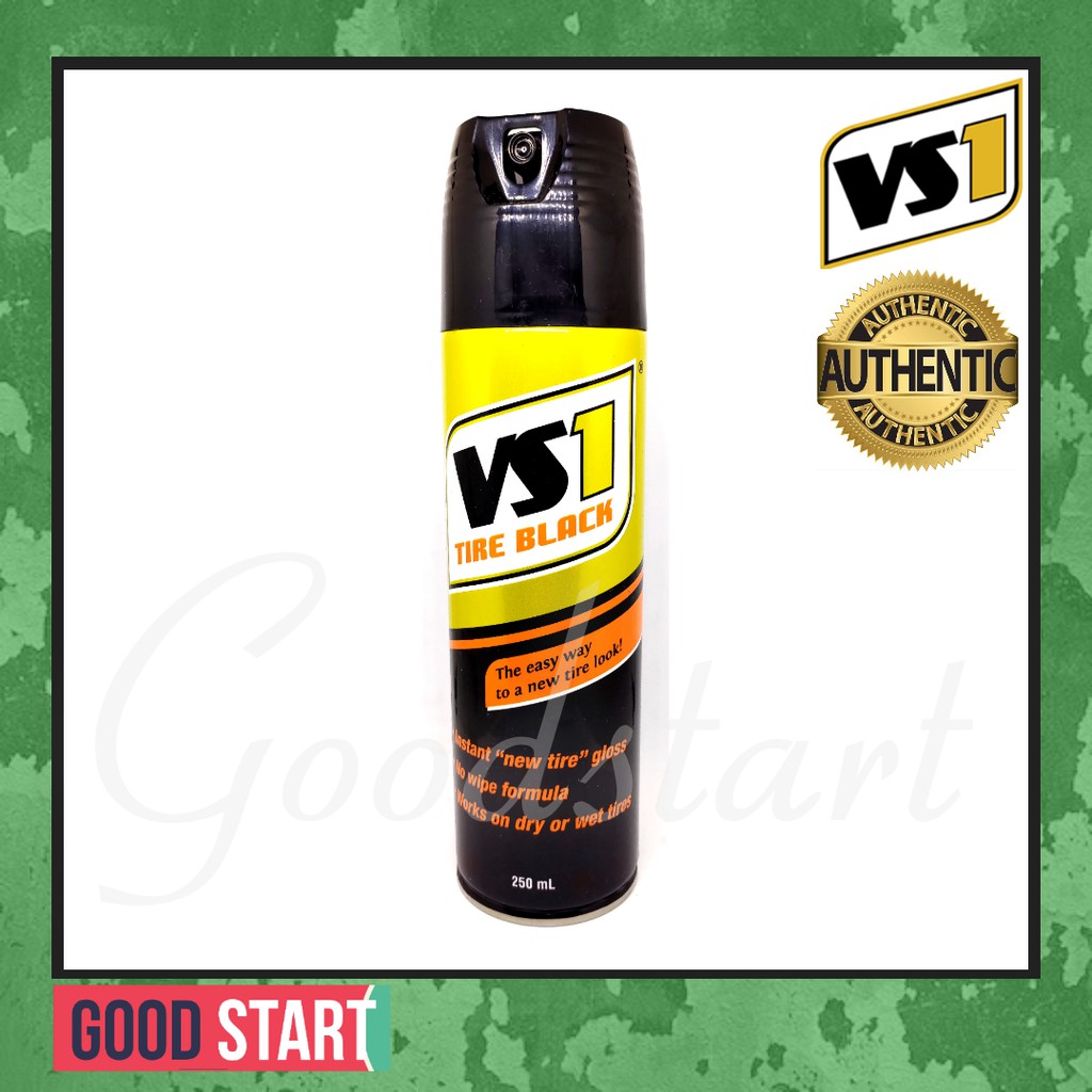 VS1 TIRE BLACK 250ml (GENUINE) | Shopee Philippines