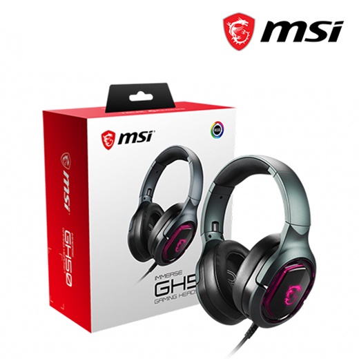 MSI IMMERSE GH50 Gaming Headset | Shopee Philippines