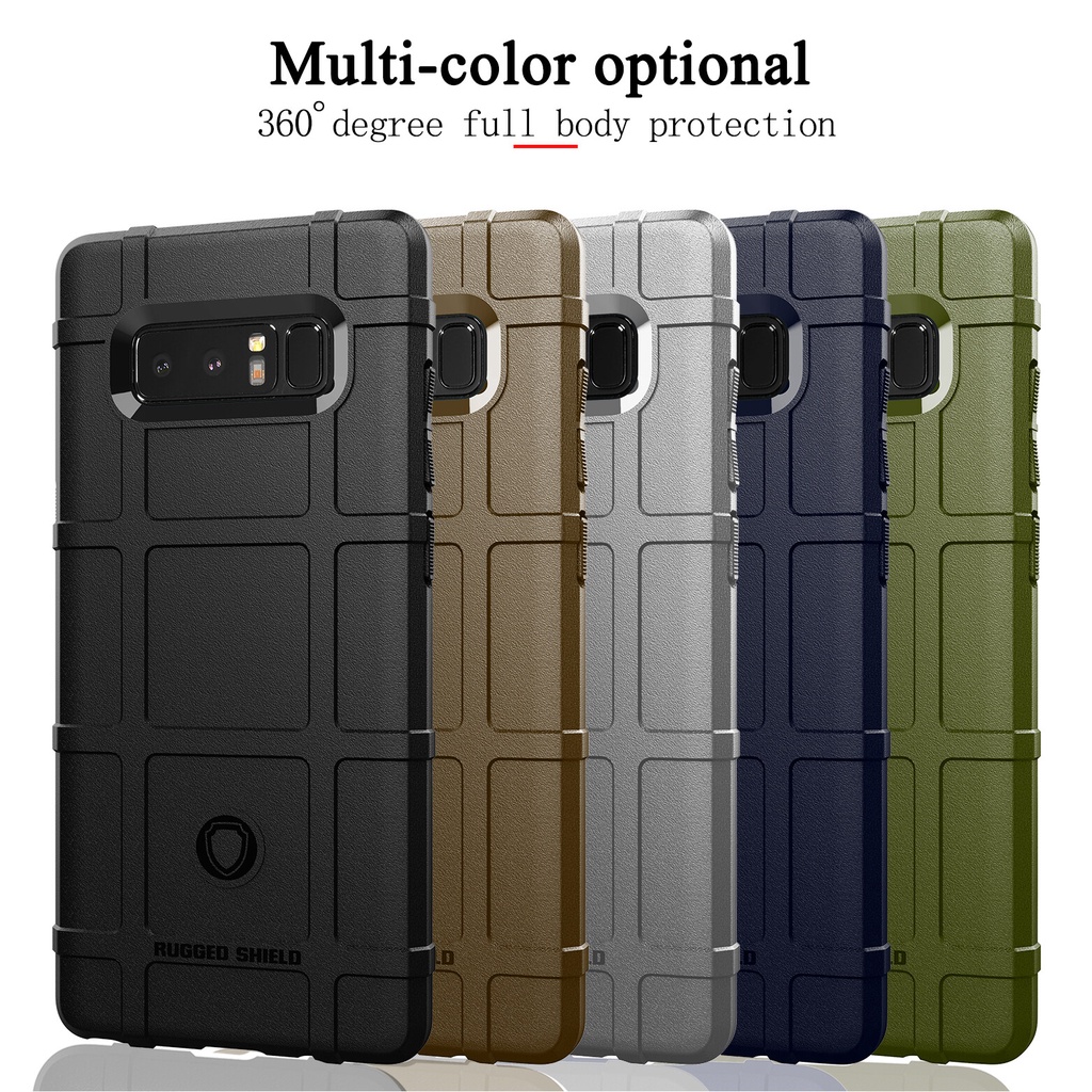 Carristo Samsung Galaxy Note 8 Rugged Shield Thick TPU With Shockproof ...