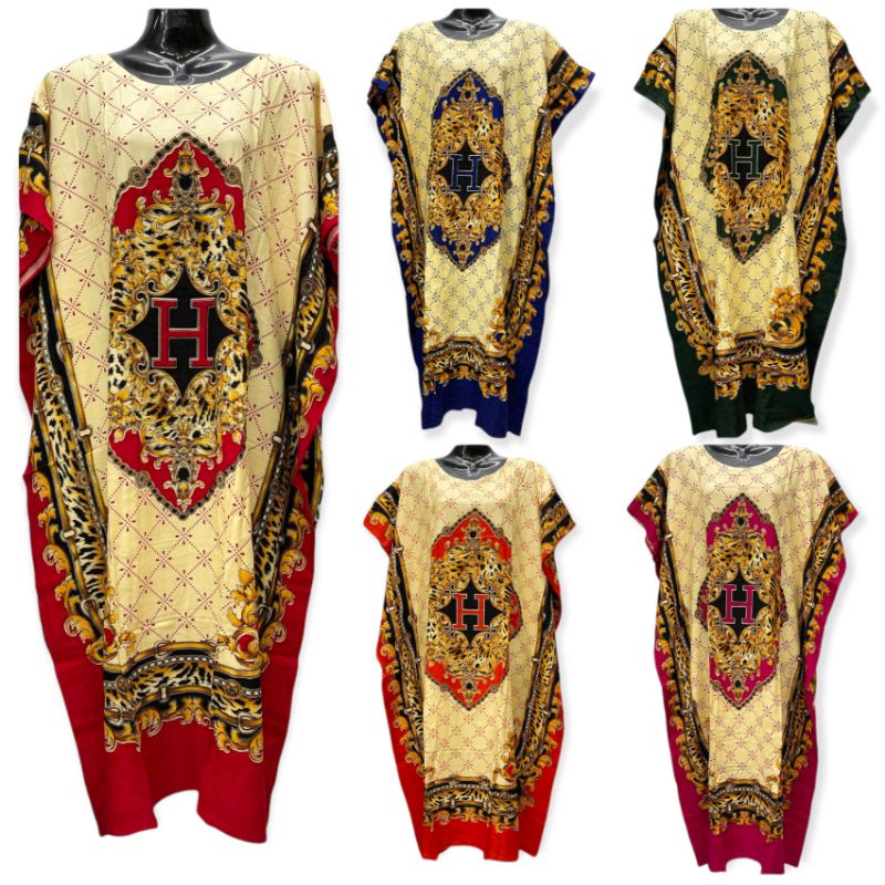 Batik Daster Kaftan Dress ORIGINAL Indonesia New Collection | Shopee ...