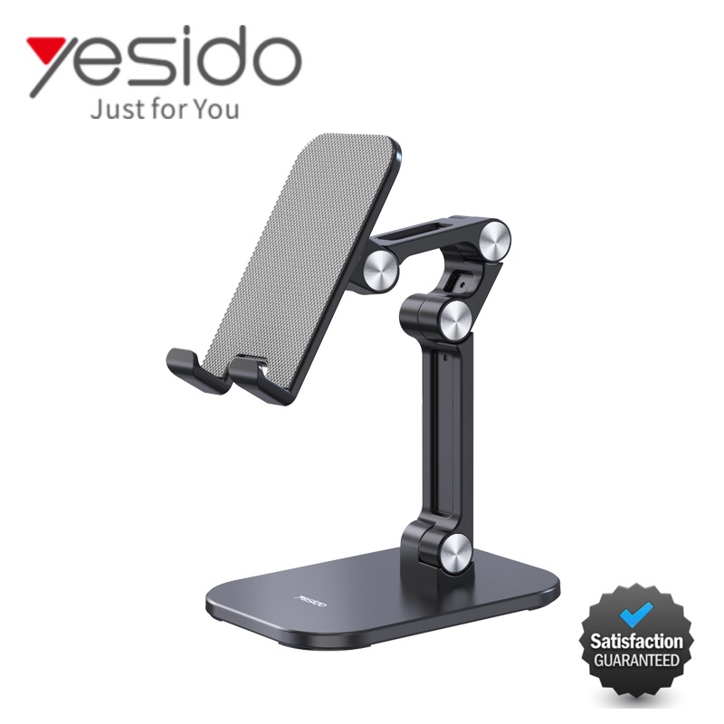 YESIDO C104 Four-Point Multi-Angle Adjustable Foldable Portable Universal Desk Mobile Phone ...