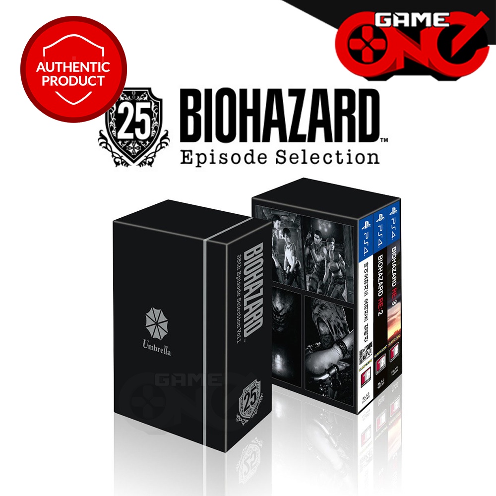 PlayStation PS4 Biohazard 25th Anniversary Selection Vol 1 [R3] Fall of ...