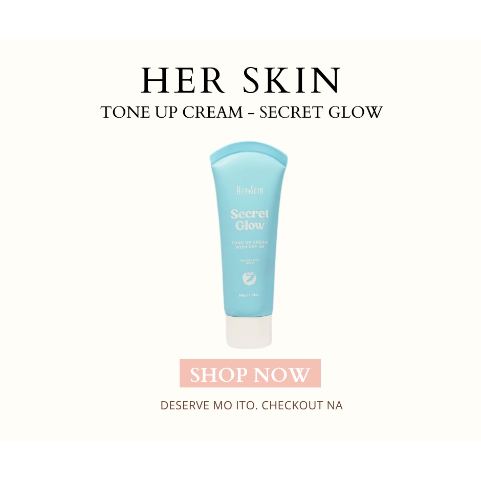 Her Skin Secret Glow Tone Up Cream with SPF30 for Everyday Glow 50g ...