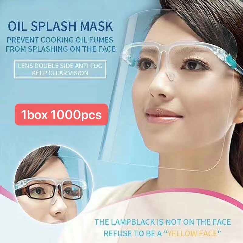 Full-face screen with new goggles and goggles(have box) | Shopee ...