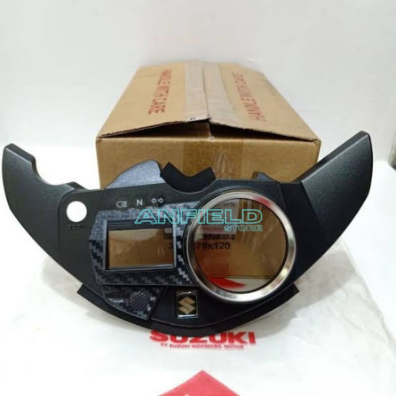Mika KILOMETER GLASS SPEEDOMETER KM SATRIA FU 150 NEW BIG BARONG HEAD ...