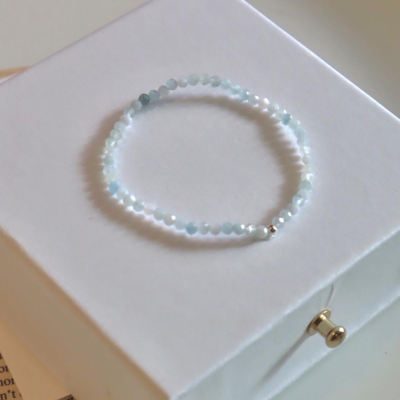 // Lucky Gemstone Bangle-mixed beryl pastels | Shopee Philippines