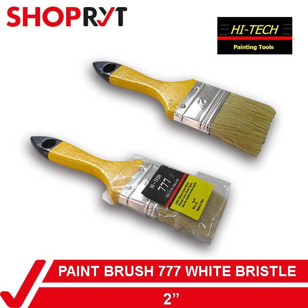 HI-TECH 2" WHITE BRISTLE PAINT BRUSH 777 | Shopee Philippines