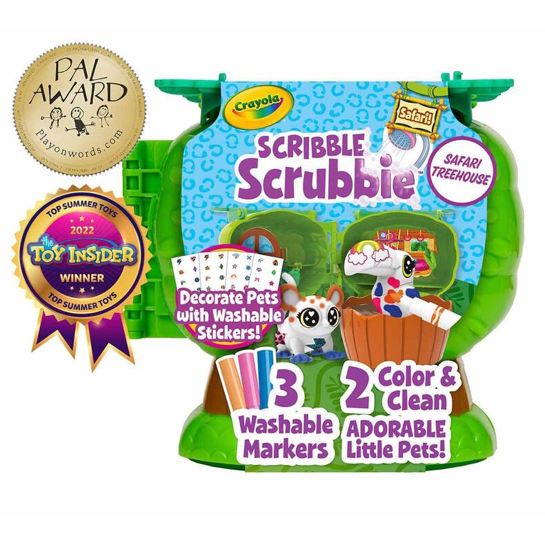 Crayola Scribble Scrubbies Treehouse | Shopee Philippines