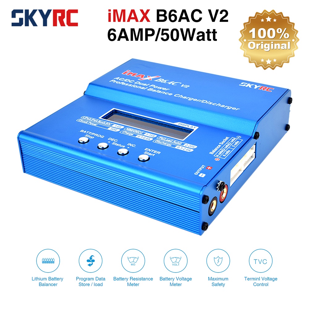 SKYRC iMAX B6EVO B6 V2 B6 MINI Single Channel Series Charger Adapter ...