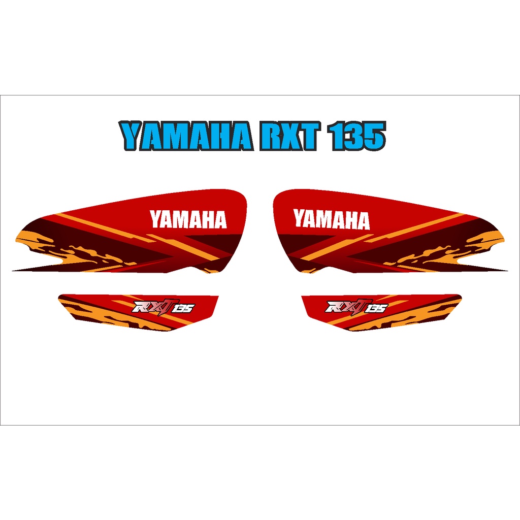 Yamaha RXT 135 Stock Sticker Decals | Shopee Philippines