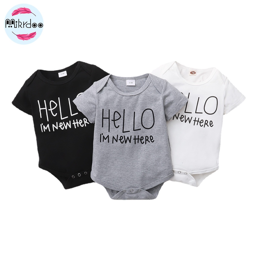 Mikrdoo Damit For 0-12 Months Newborn Baby Boy And Girl Romper Cotton ...
