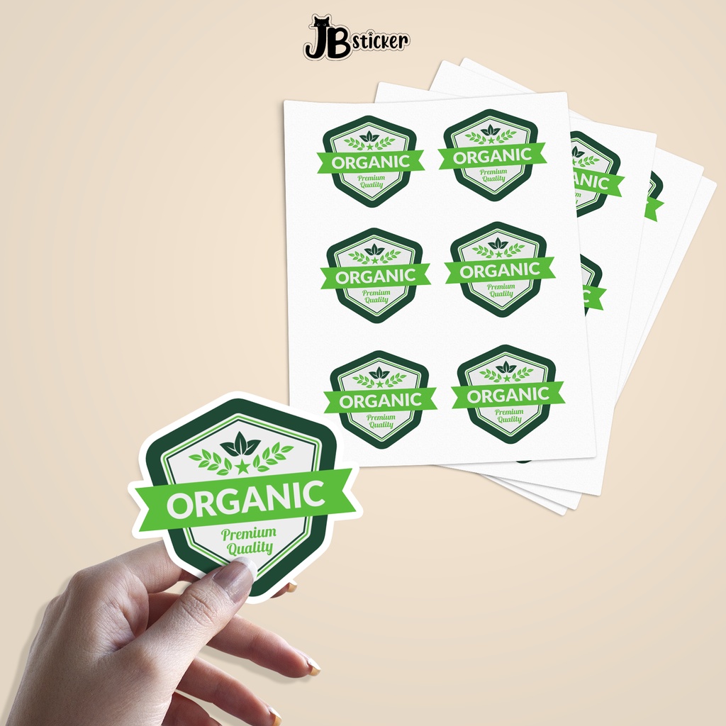 50pcs Organic Natural Sticker Label, Packaging Labels, Product Stickers ...