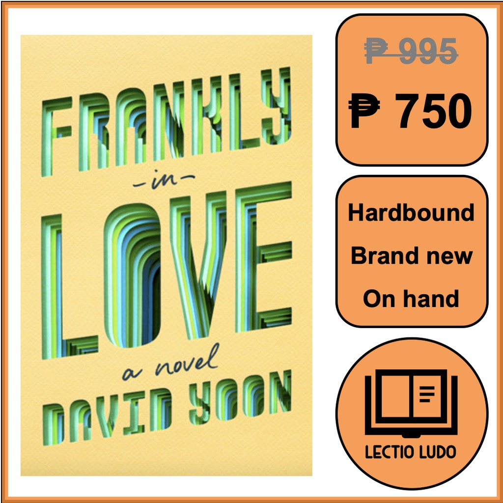 Frankly in Love (David Yoon) | Shopee Philippines