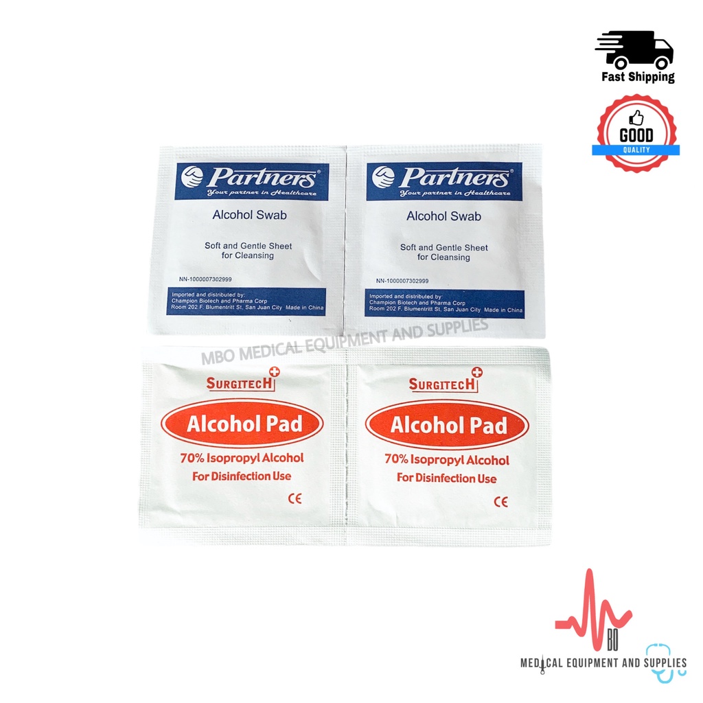 Alcohol Prep Pads/Swab - Per Piece | Shopee Philippines