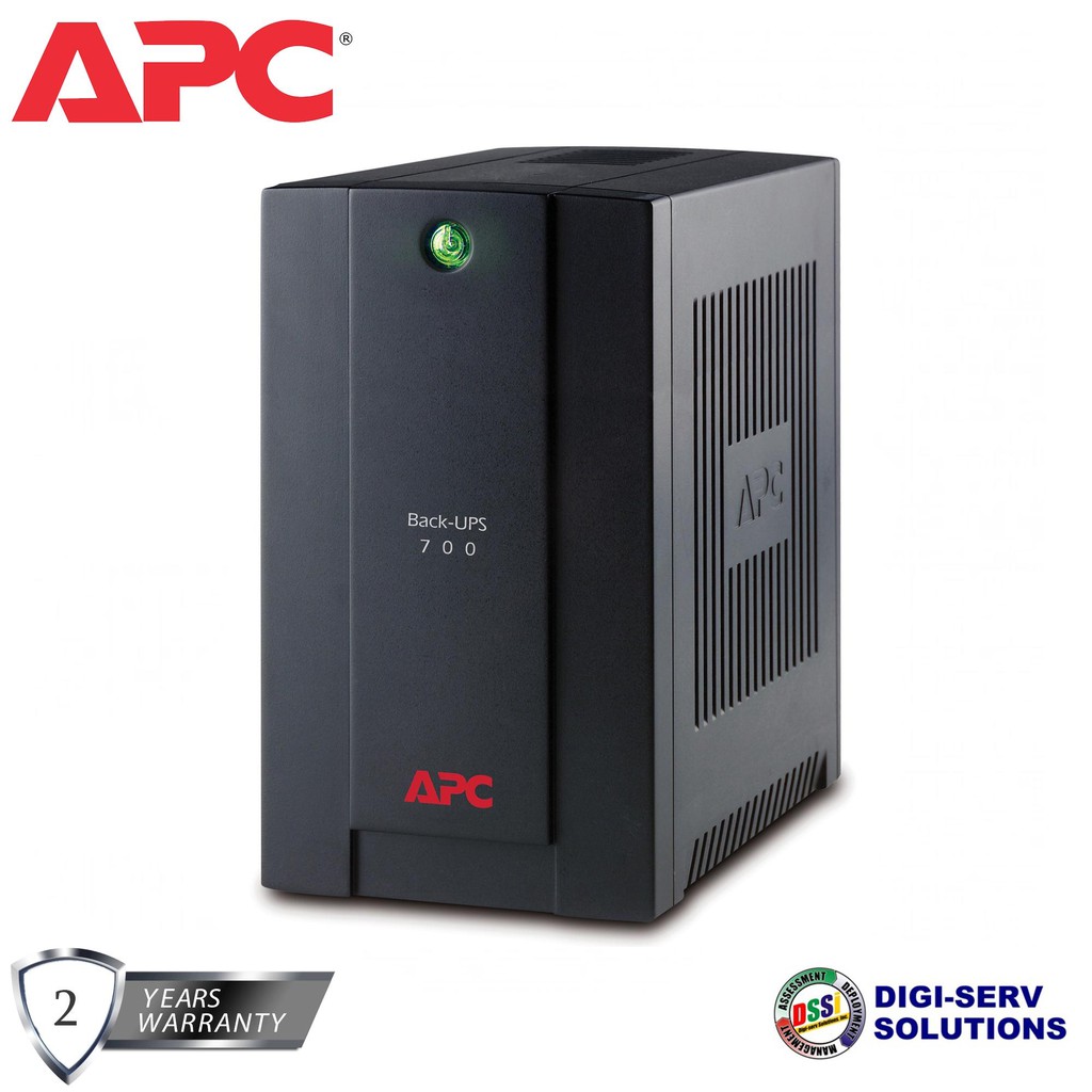 APC Back-UPS BX700U-MS 700VA, 230V, AVR, Universal and IEC Sockets ...