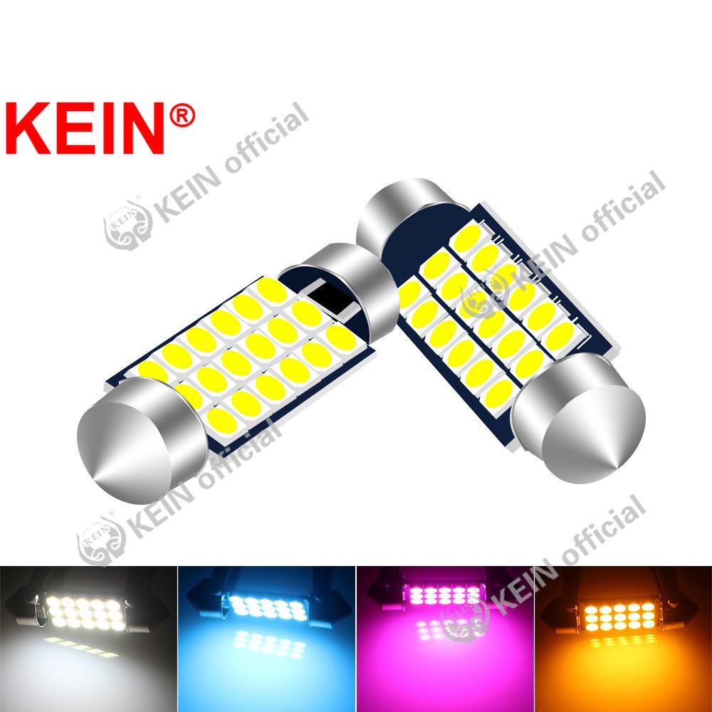 KEIN 2PCS NEW Highlight Dome Light Festoon 31MM 36MM 39MM 41MM C5W C10W Car Led Light High ...