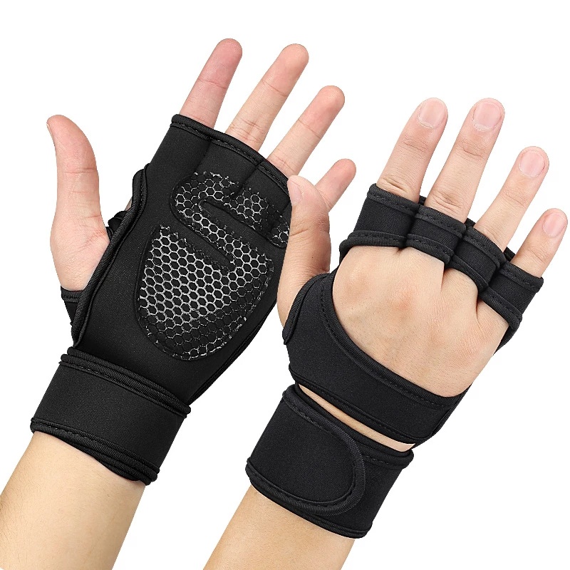 Weight Lifting Gloves/ Women Men Fitness Sports Bodybuilding Gym Grips ...