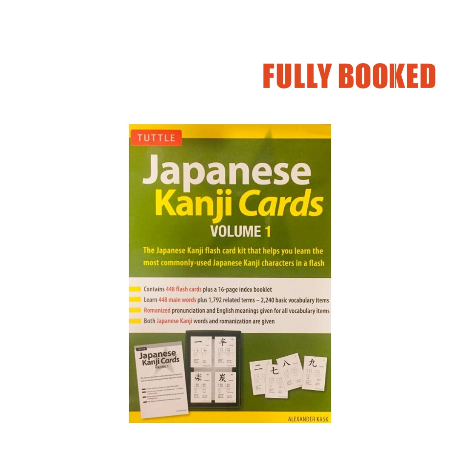 Japanese Kanji Cards Kit, Vol. 1, Bilingual Edition (Mixed Media) by ...