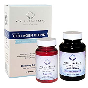 Relumins Advance White Collagen And Glutathione Complex Set | Shopee ...
