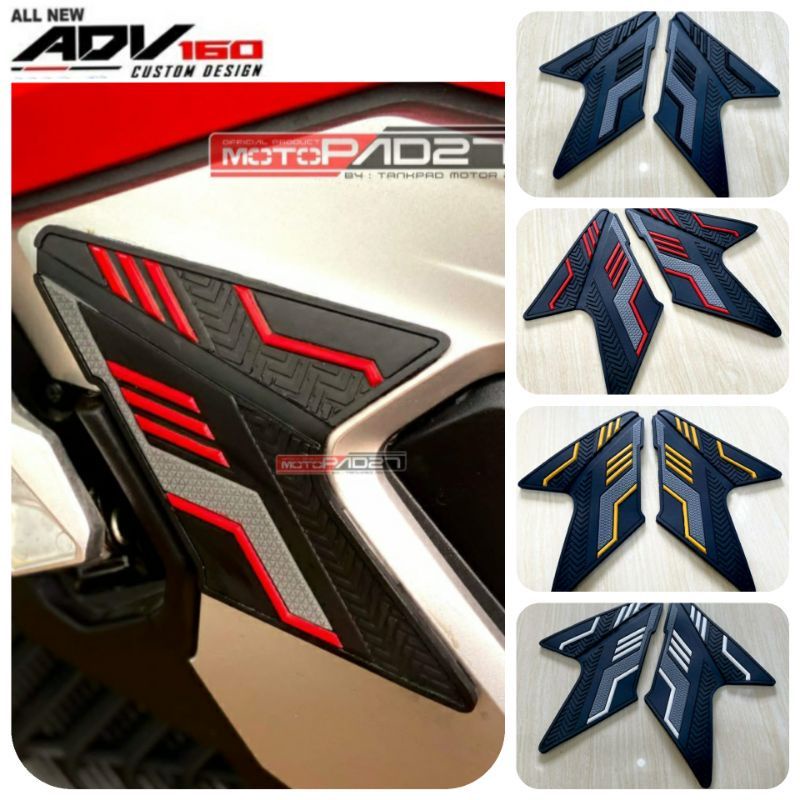 ADV 160 Sticker Rubber Footstep Cover Rubber Protector Honda ADV 160 ...