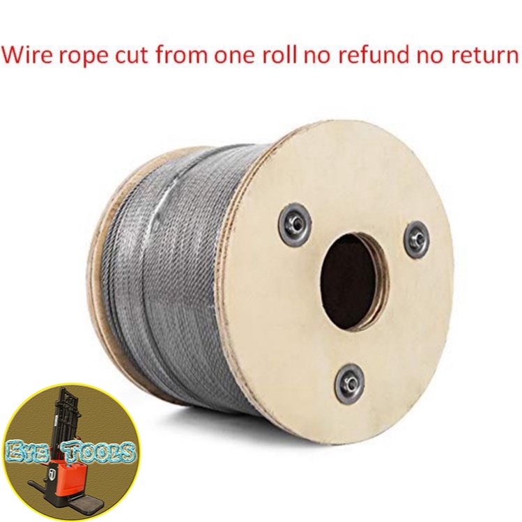 Steel Cable 3mm 250m 500m Galvanized Steel Wire Rope Steel Wire Rope ...