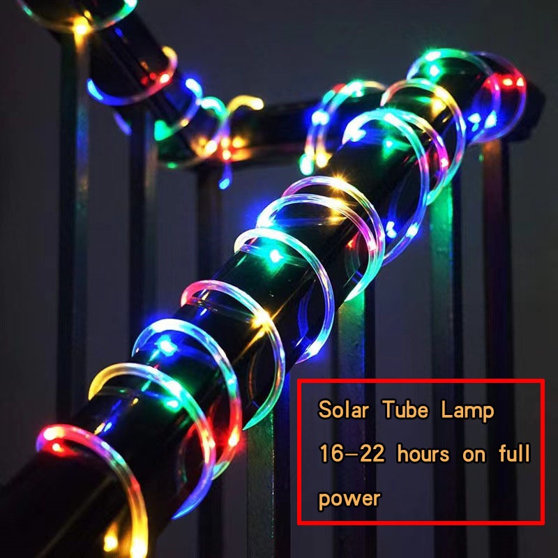 [Underwater Normal Use] Christmas Solar Tube Light String With Timing ...
