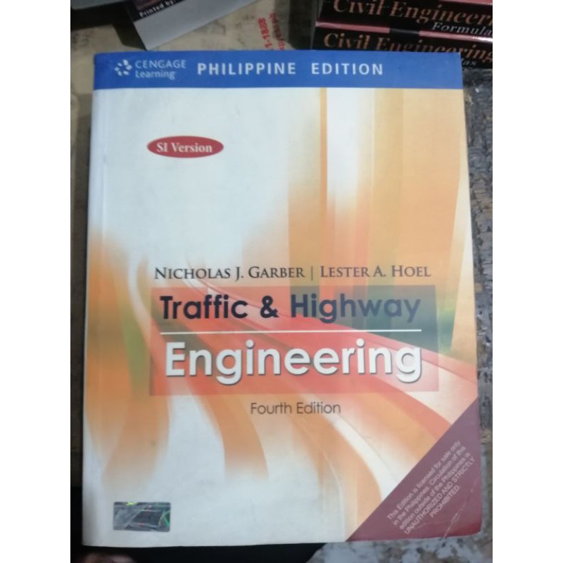 TRAFFIC AND HIGHWAY ENGINEERING Book | Shopee Philippines