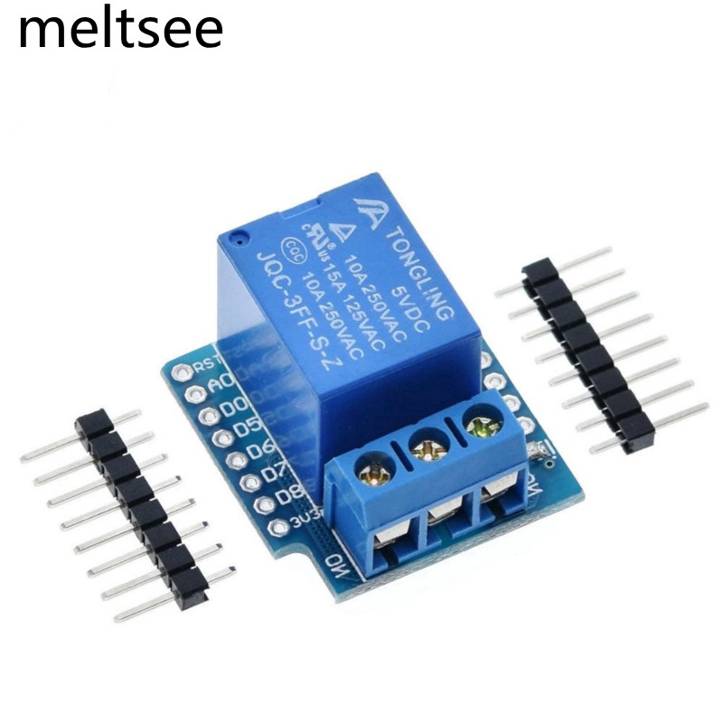 1Set One Channel Wemos D1 Mini Relay Shield Wemos D1 Mini Relay Module ...