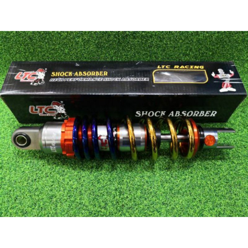 LTC RACING SHOCK FOR MIO GOLD/BLUE (265mm-275mm) | Shopee Philippines