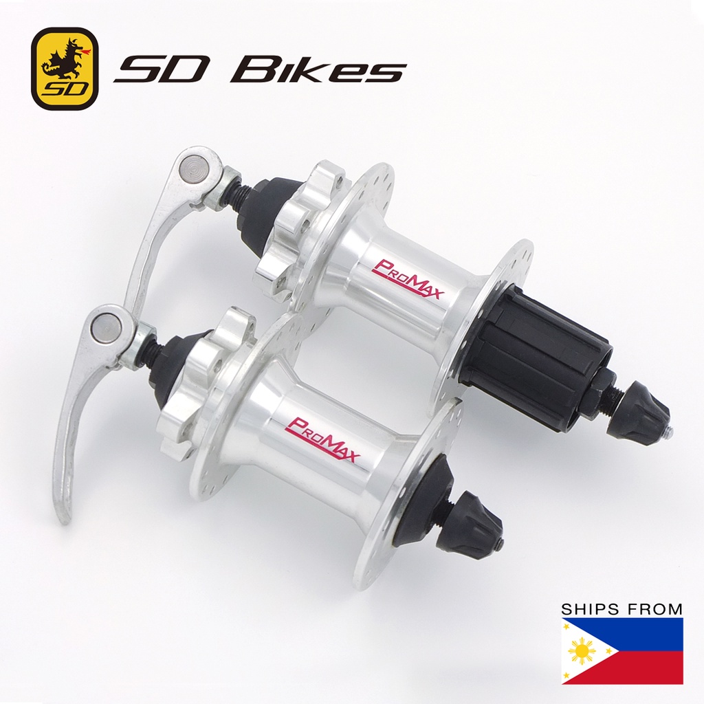 PROMAX Bicycle Alloy Cassette Hubs 32 Holes Disc Brake Ready 1 Pair ...