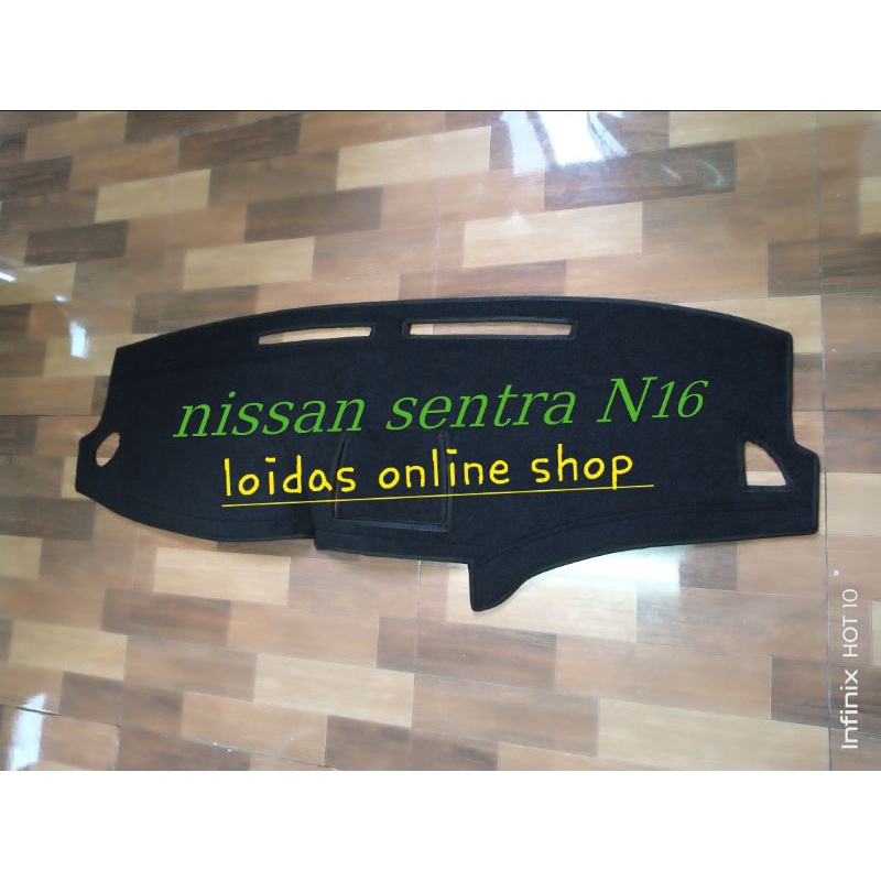 dashboard cover with insulation and logo for Nissan sentra n16 | Shopee ...