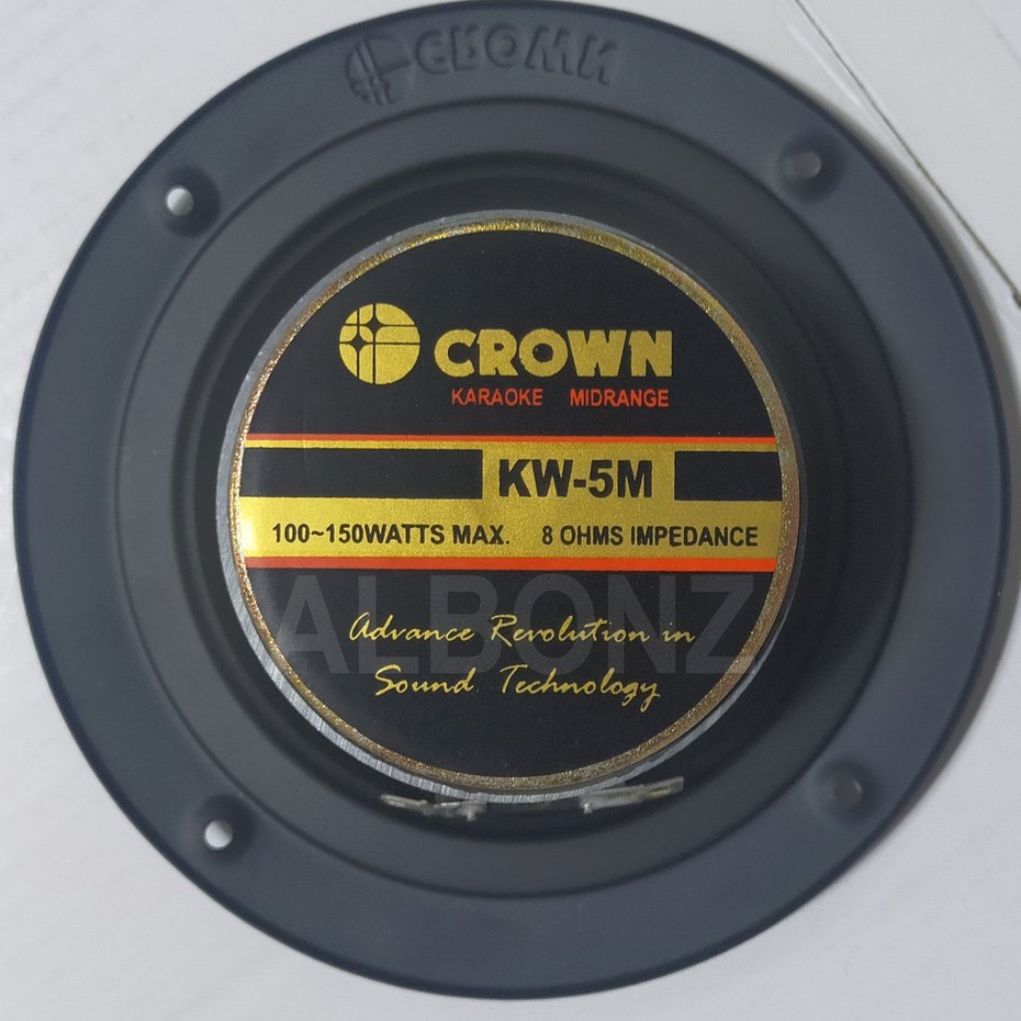 Crown KW-5M 150 watts Mid Range + capacitor | Shopee Philippines