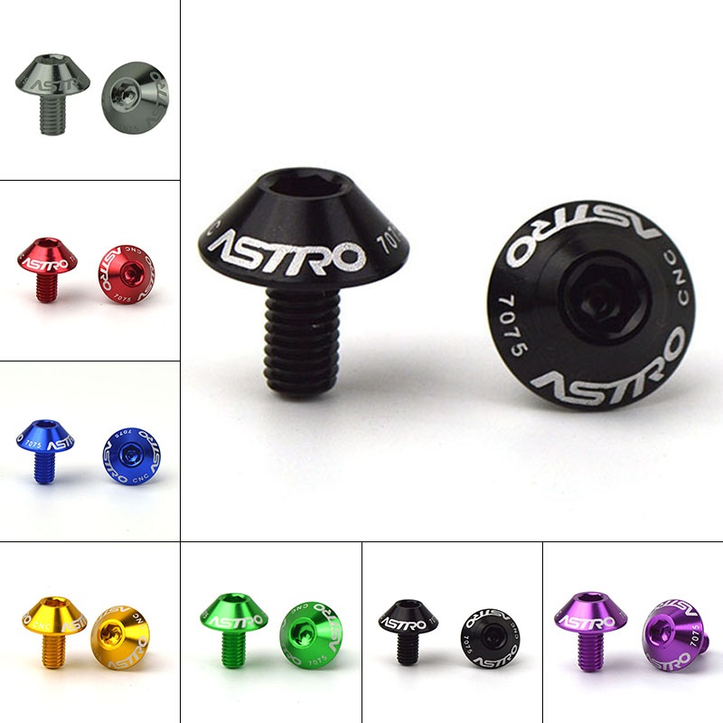 Bottle Cage Screws Road Bike Bolt Riding M5x12 Mountain Replacement ...