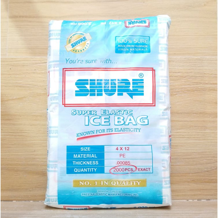 Plastic Ice Bag Patok Ice Candy Bag Plastic Shure Triple Hat | APPROX ...